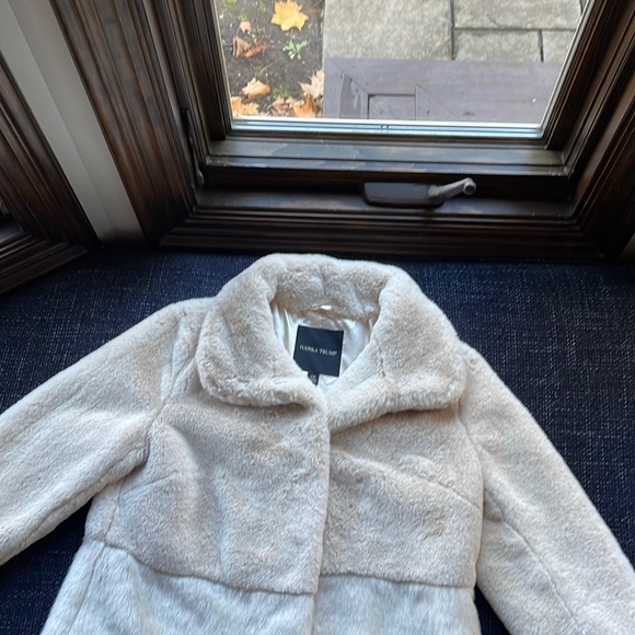 Ivanka Trump | Jackets & Coats | Ivanka Trump Faux Fur Jacket | Poshmark